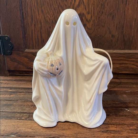 Holiday | Vintage Ceramic Ghost Halloween Tv Lamp Light Decor | Poshmark